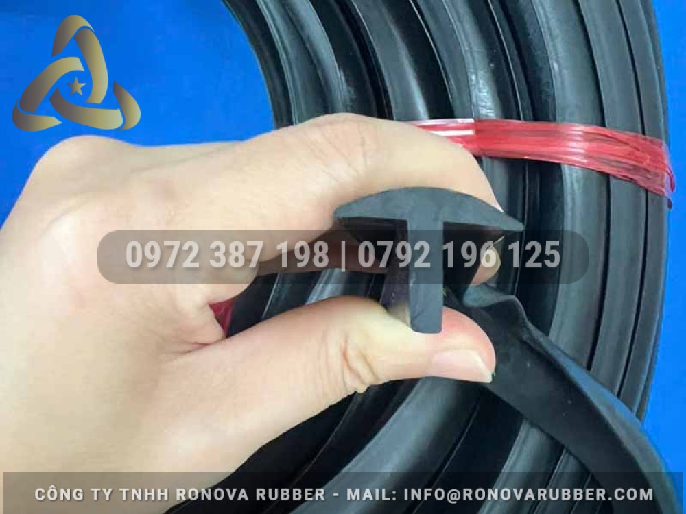 Gioăng Cao Su Chữ T Gia Công Theo Yêu Cầu | Ronova Rubber