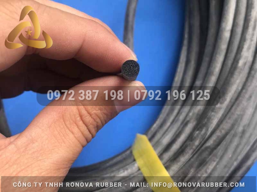Ron Xốp EPDM Đường Kính 5mm Chống Thấm Tối Ưu | Ronova Rubber